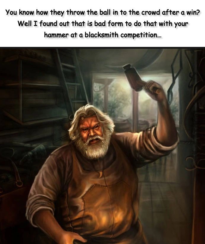 Blacksmith Humor – General Bladesmith Discussions – American Bladesmith Society Forum